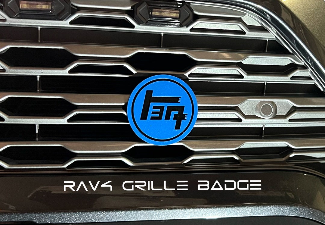 2019+ Toyota RAV4 T3q Heritage Grille Badge for LE, XSE, XLE, Hybrid ...