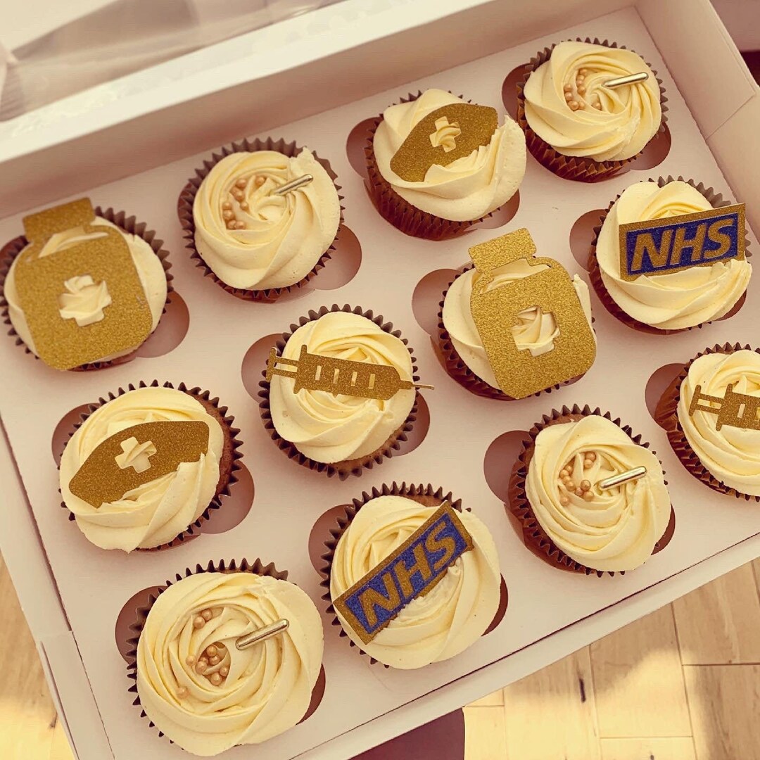 NHS Nurse Doctor Cupcake Toppers - Etsy