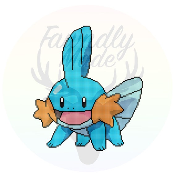 Mudkip Sprite Black