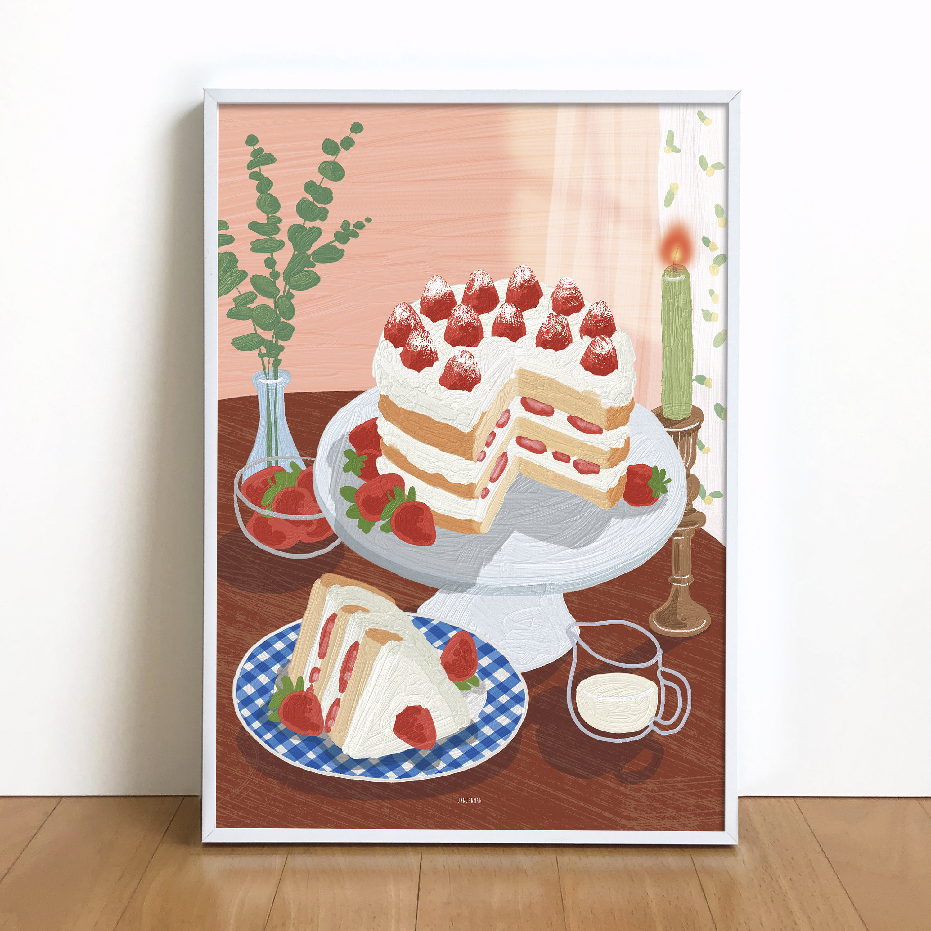 Dessert Wall Art Dessert Cafe Wall Art Print Cake Printable Art Dessert ...