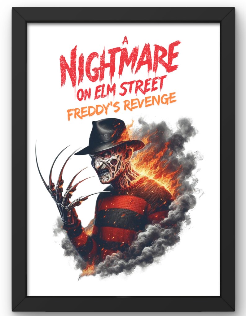 FREDDY KRUEGER A Nightmare on Elm Street PNG High-quality Digital ...