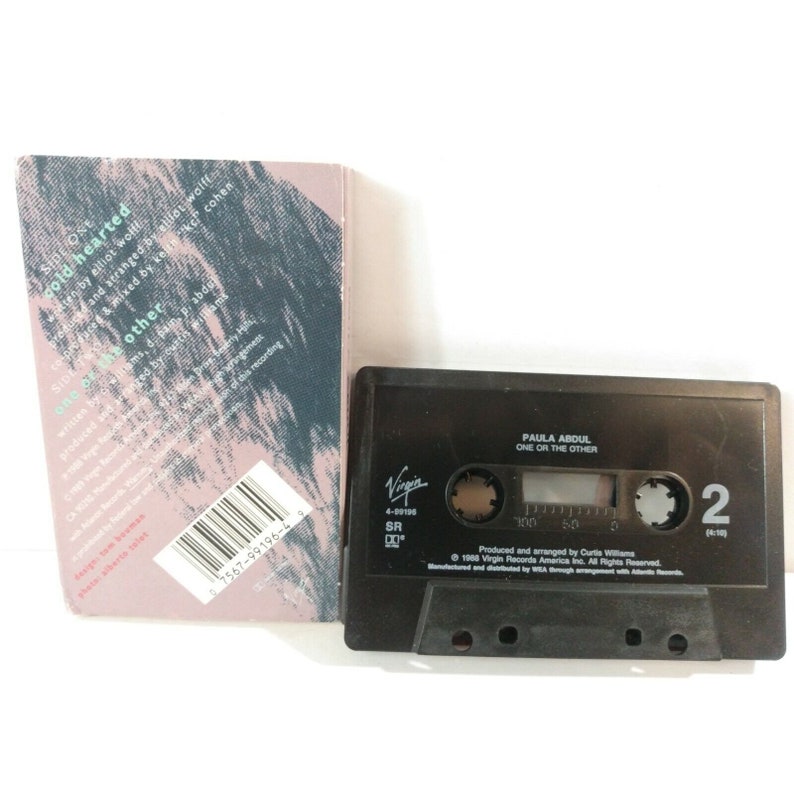 Vintage Paula Abdul / Forever Your Girl 1988 Cassette Tape & 2 Singles ...