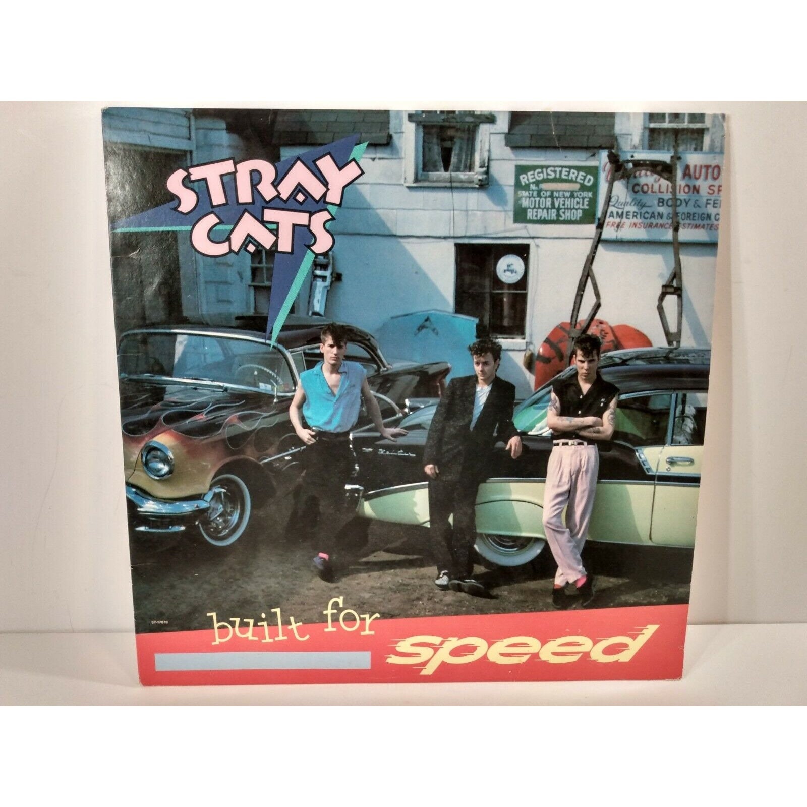 Stray Cats Built for Speed Vinyl LP Album Rock This Town, Stray Cat ...