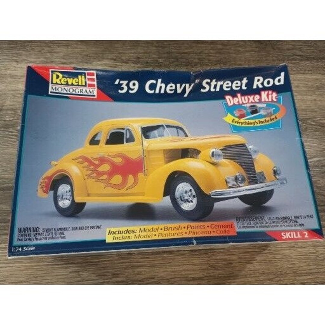 1939 Chevy Street Rod Model Kit Open Box - Etsy