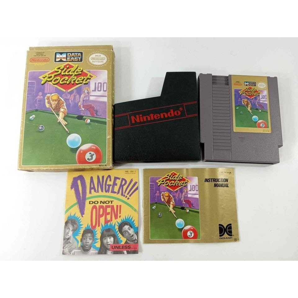 Nintendo Side Pocket NES Game Complete Working - Etsy