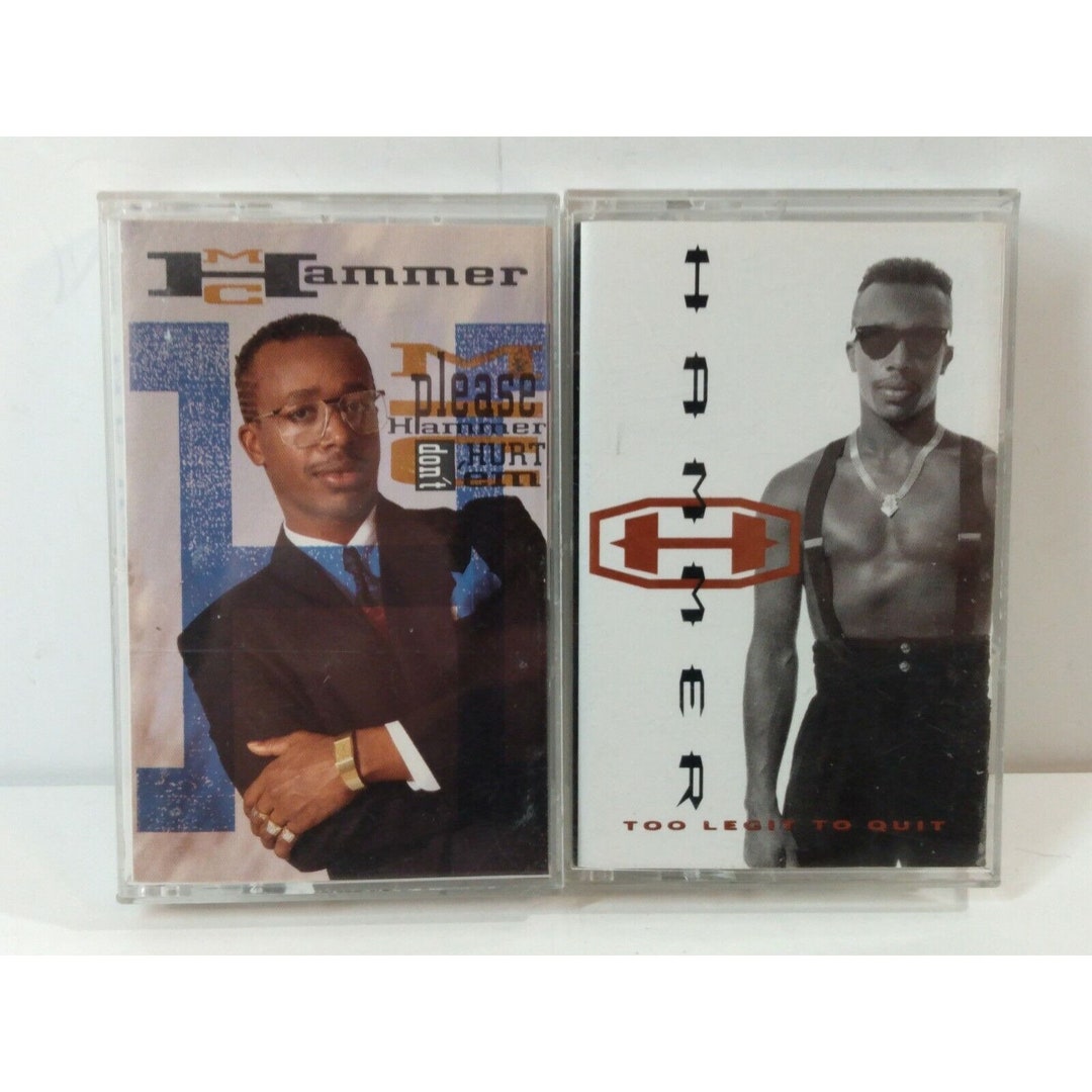 MC Hammer Cassette Tapes Too Legit to Quit, Please Hammer Dont Hurt Em ...