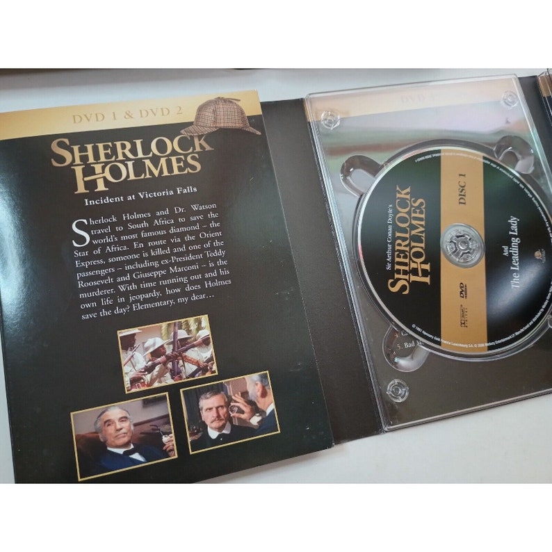 Sherlock Holmes DVD Lot Feature Films/tv Series Collectors Edition Tin ...