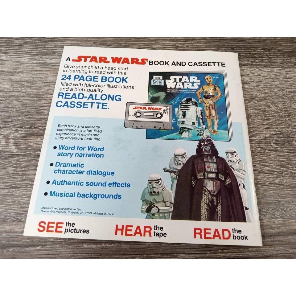 Star Wars Return of the Jedi Storybook & Tape - Etsy