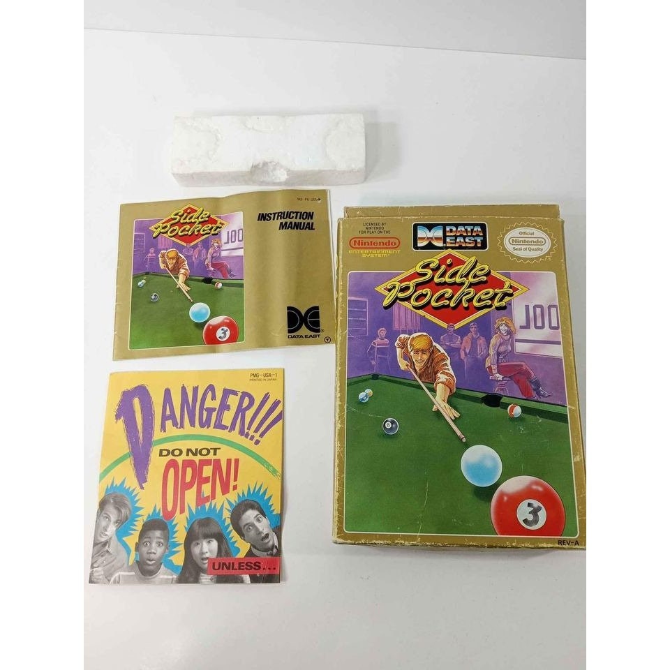 Nintendo Side Pocket NES Game Complete Working - Etsy