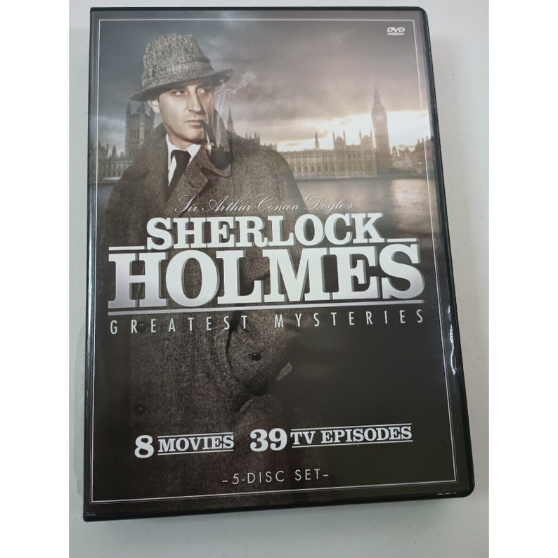 Sherlock Holmes DVD Lot Feature Films/tv Series Collectors Edition Tin ...
