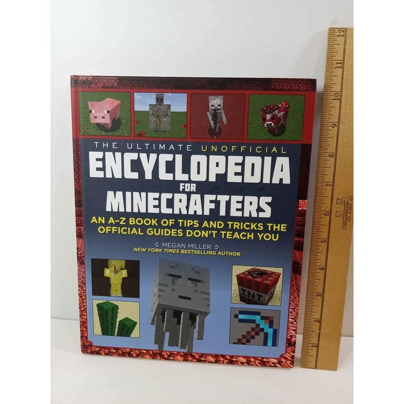 Lot of 5 Minecraft Books, Guide, Encyclopedia, Novels - Etsy