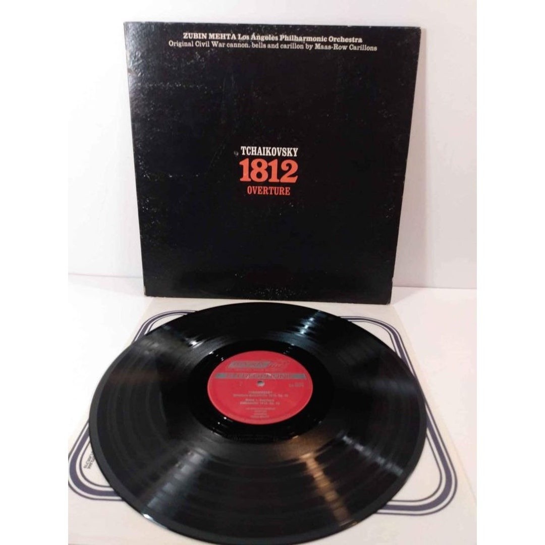 Tchaikovsky 1812 Overture Vinyl Album EXC Los Angeles Philharmonic ...