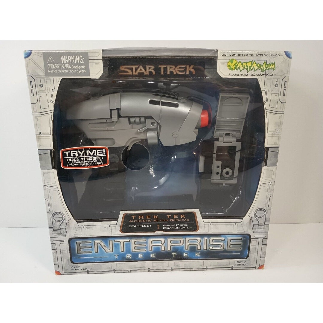 STAR TREK ENTERPRISE Trek Tek Starfleet Phase Pistol - Etsy