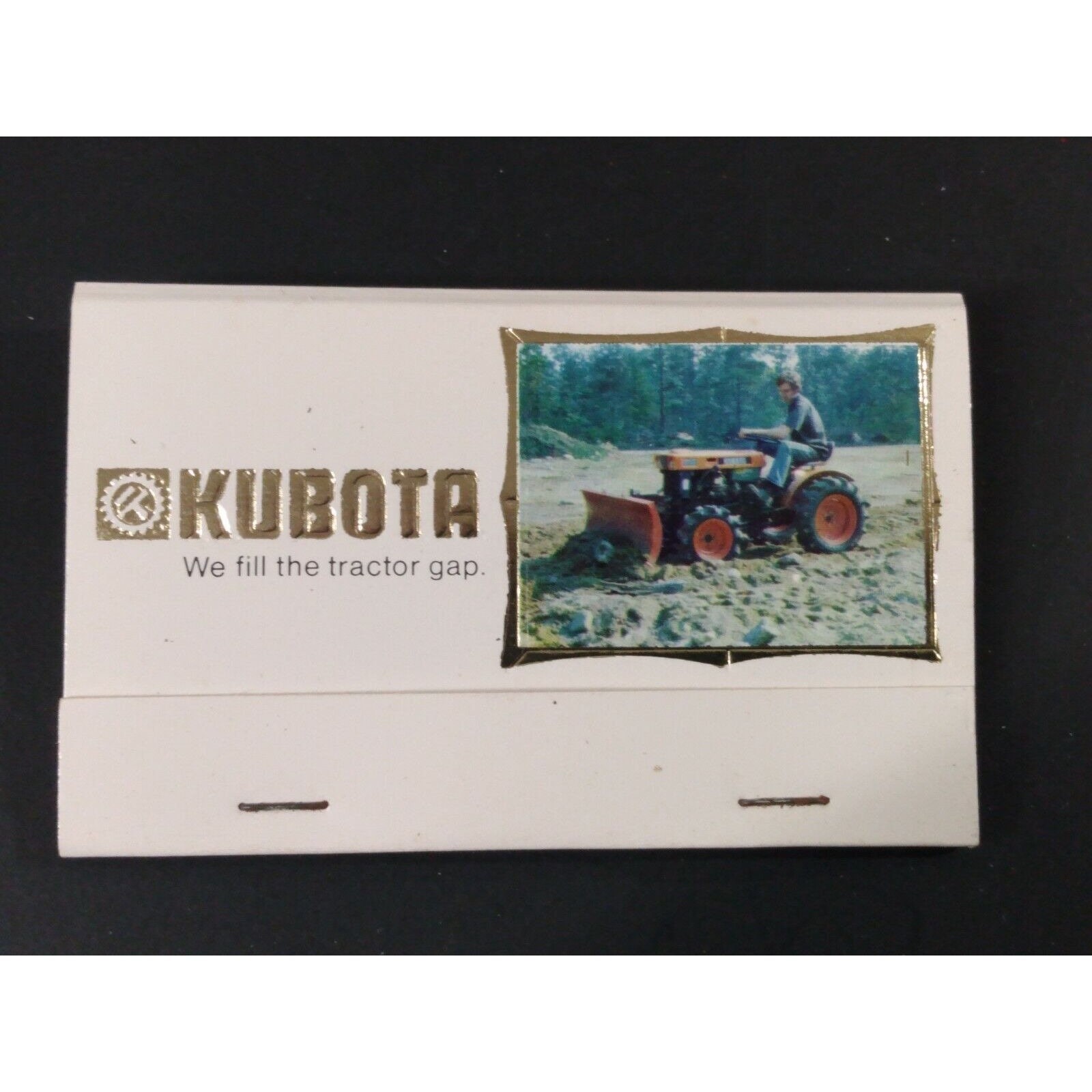 Vintage Kubota Tractors/harley Davidson Oversize Matchbook unstruck Ohio - Etsy
