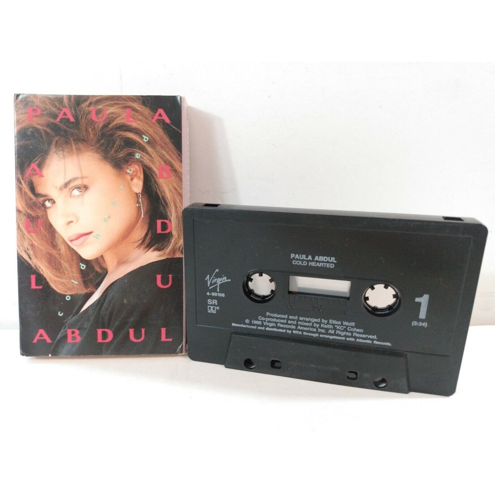 Vintage Paula Abdul / Forever Your Girl 1988 Cassette Tape & 2 Singles ...