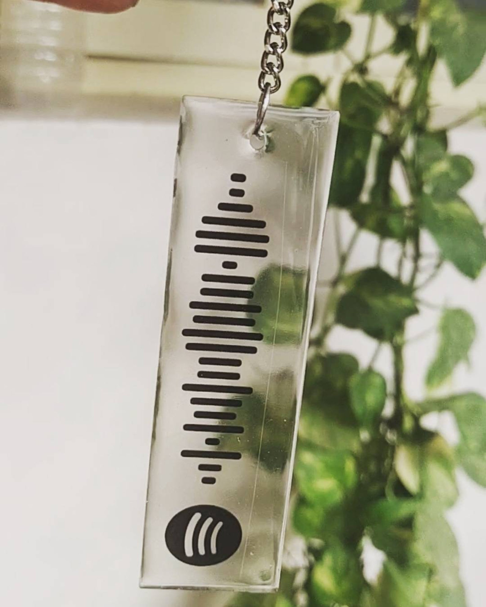 Handmade Spotify code scan playlist love song resin customized | Etsy