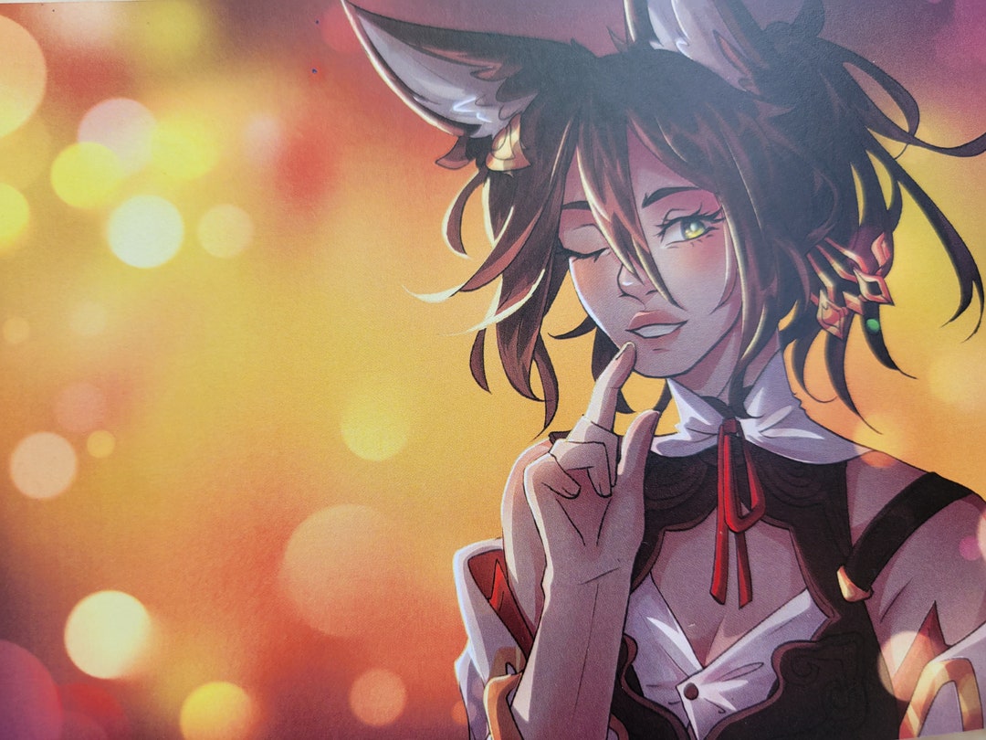 Tingyun Print 3 Honkai Star Rail Anime Art-print - Etsy