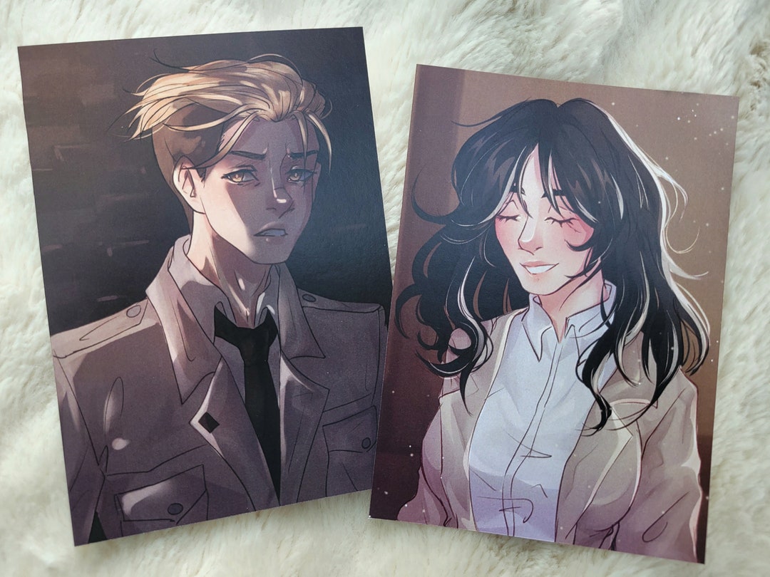 AOT / Snk-inspired Character Prints 3 Porco and Pieck Anime Posters - Etsy