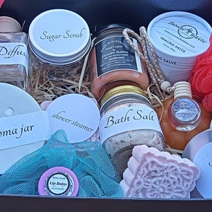 Luxury Hamper Pamper Pack From Lavender Bubbles Memory Box, Self Care ...