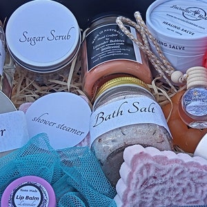 Luxury Hamper Pamper Pack From Lavender Bubbles Memory Box, Self Care ...