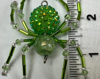 Cinnamon Rose Disco Ball Beaded Spiders - Etsy