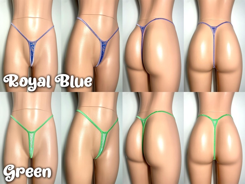 Stretch Lace Extreme Micro Thong G Strings for Woman Panties, Ultra Sexy Seductive Lingerie for ...