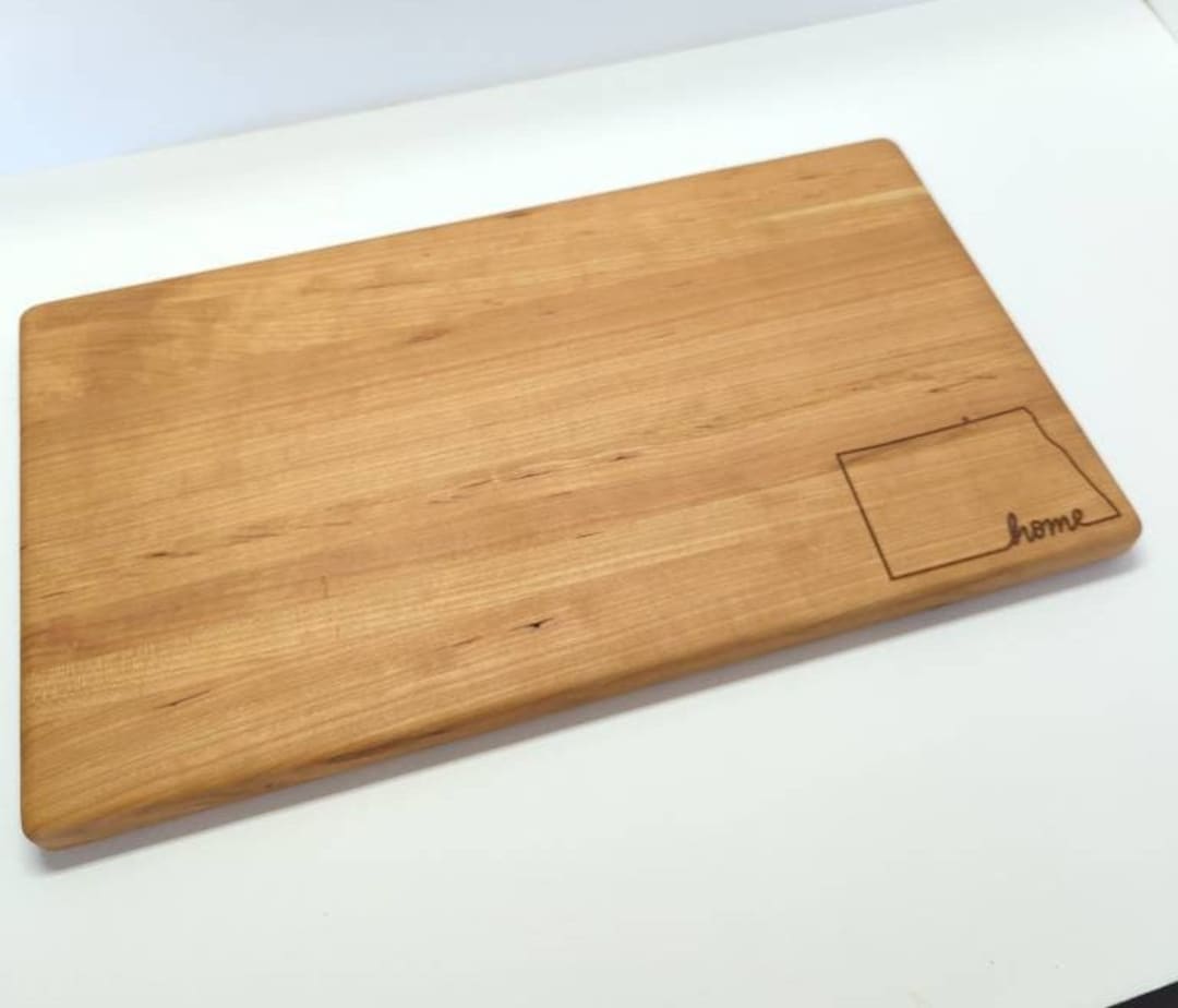 Laser Engraved Handmade Cherry Cutting Boards - Etsy
