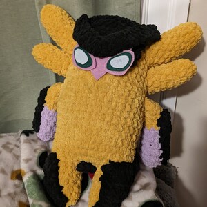 Crochet Owl/penguin Video Game Character Plush Toy, Handmade Whimsical ...