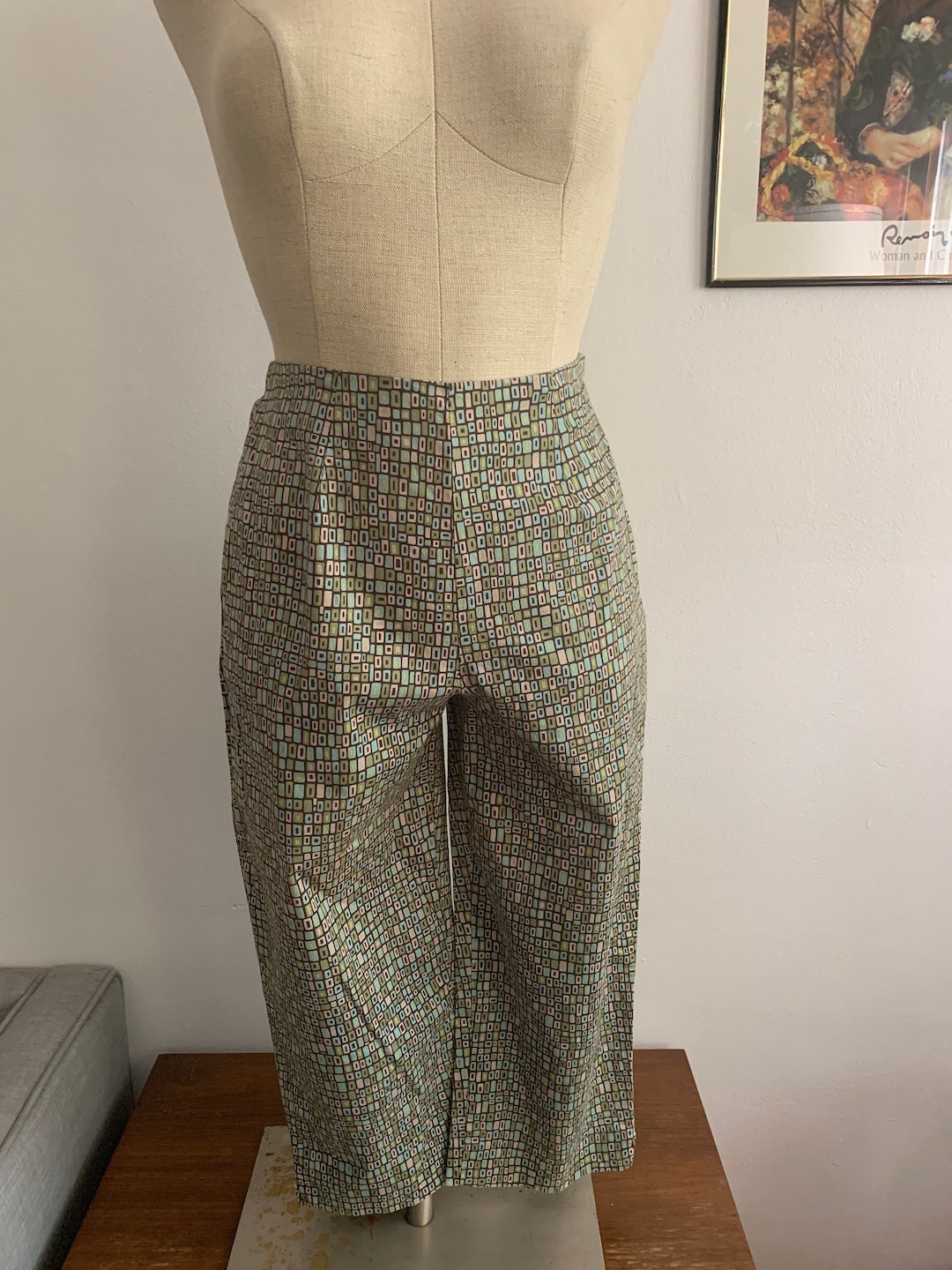 Pedal Pusher Pants | Retro Capri Pants | 2000s Style Capri Pants | High ...