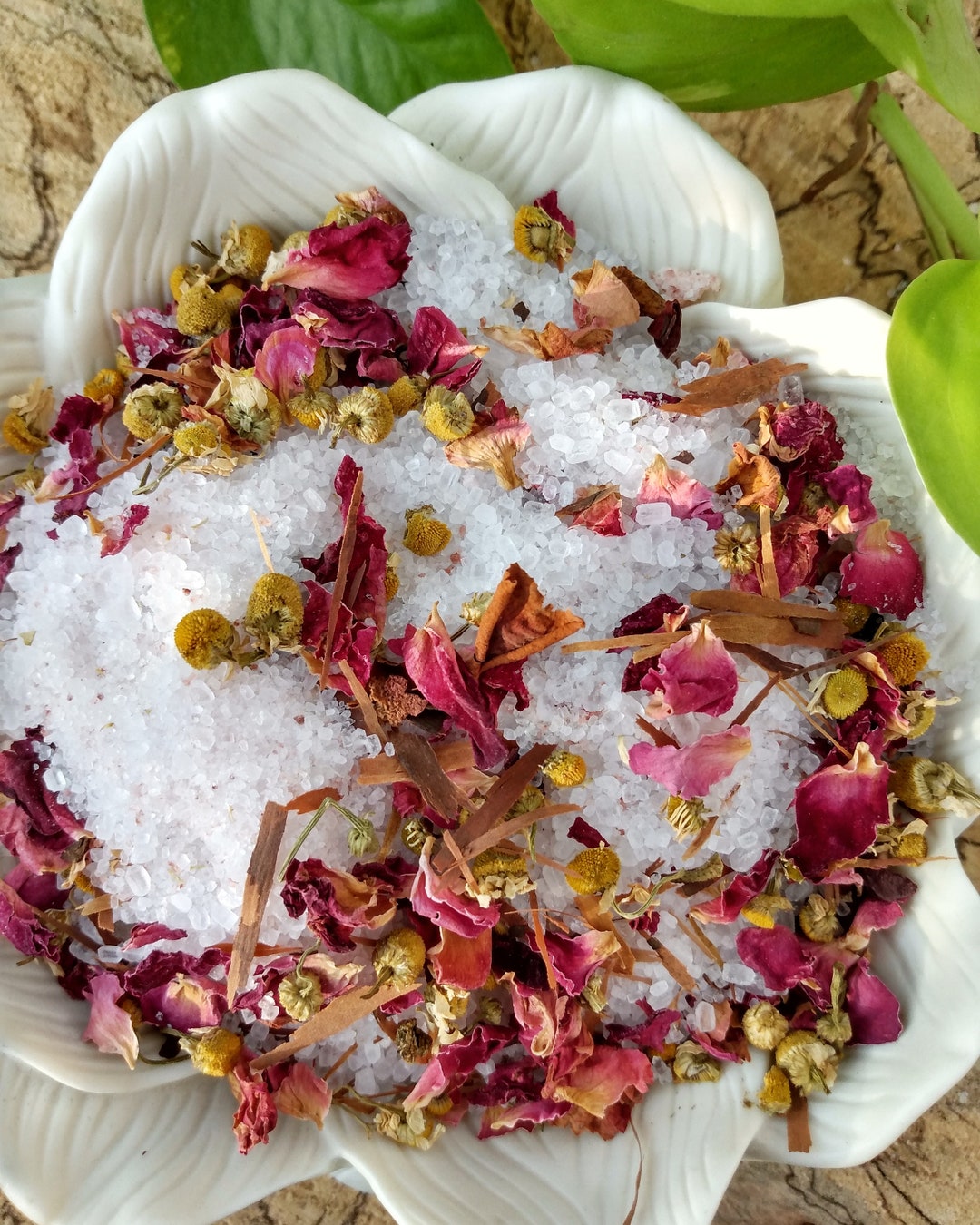 Zen Garden - Grounding Herbal Bath - Etsy