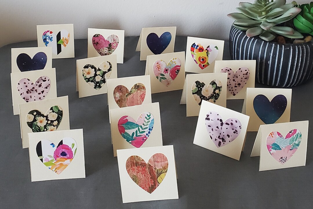 Mini LOVE Notes Personalized Love Notes Blank Notes Folded - Etsy