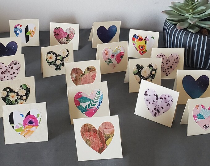 Mini LOVE Notes Personalized Love Notes Blank Notes Folded - Etsy