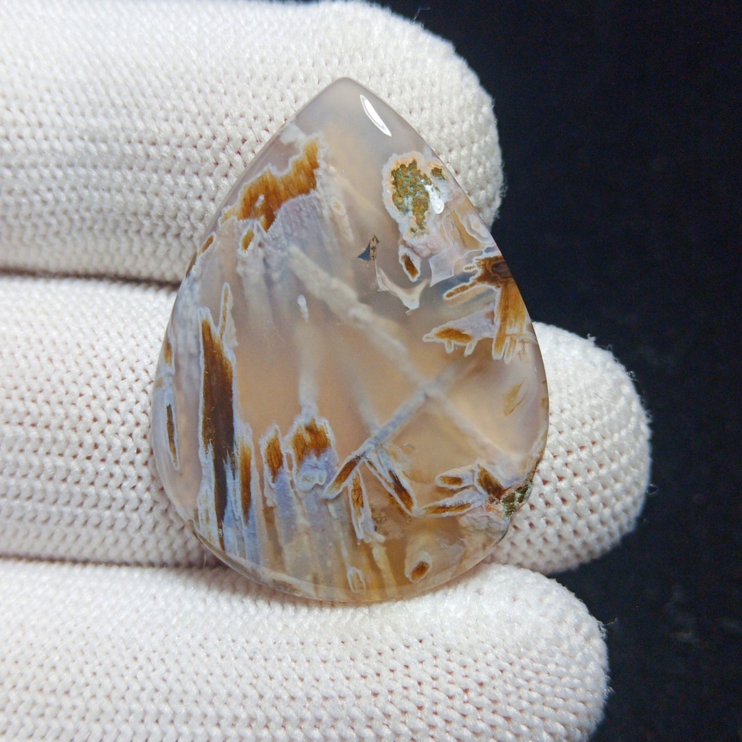 Turkish Stick Agate Cabochon,natural Stick Agate Loose Stone, Stick ...