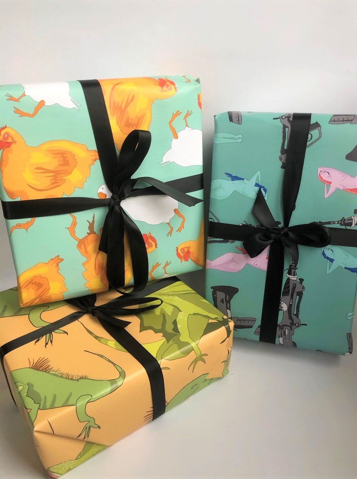 Lizard Wrapping Paper ; Funny Reptile Gift Wrap - Etsy UK