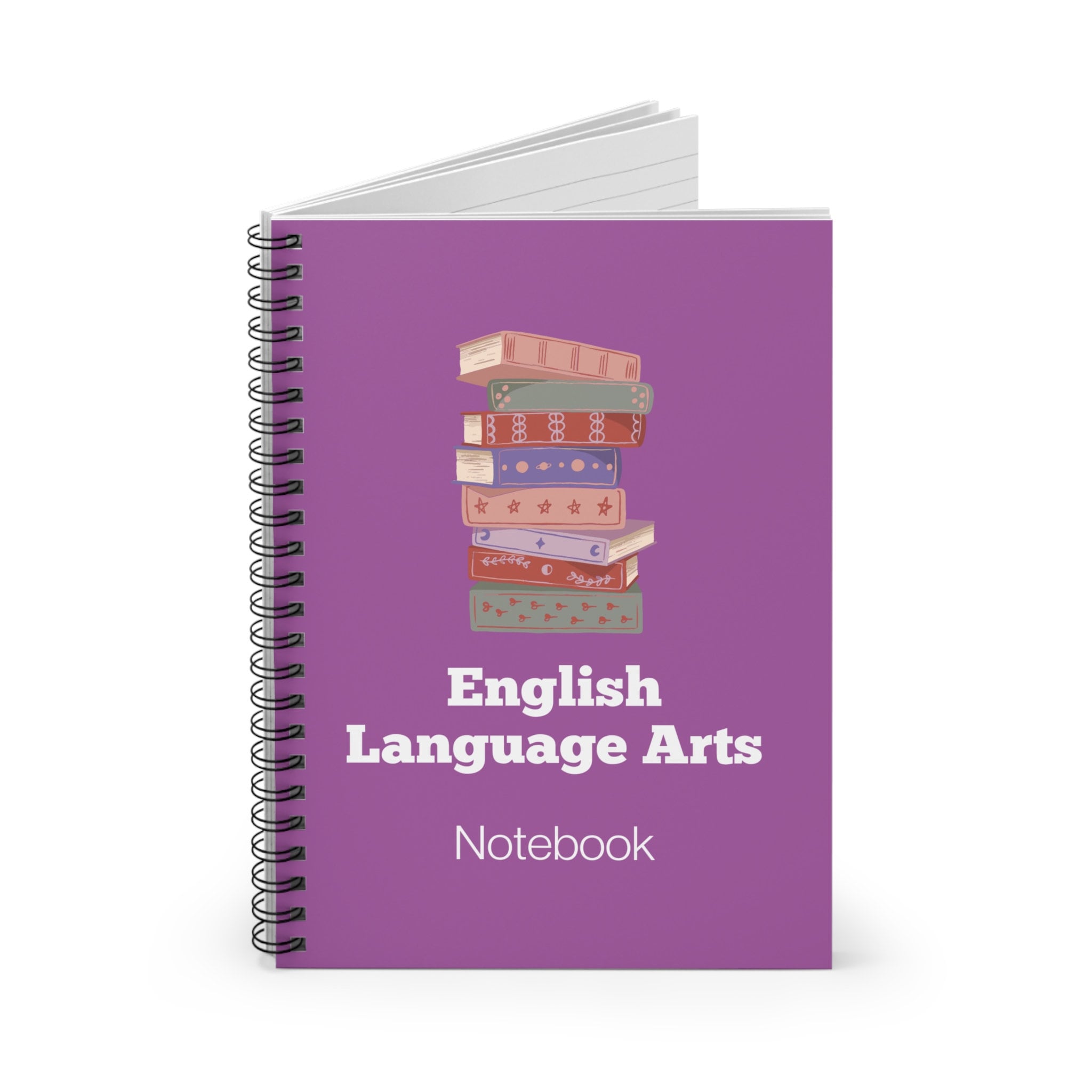 Spiral English Language Arts Notebook - Etsy