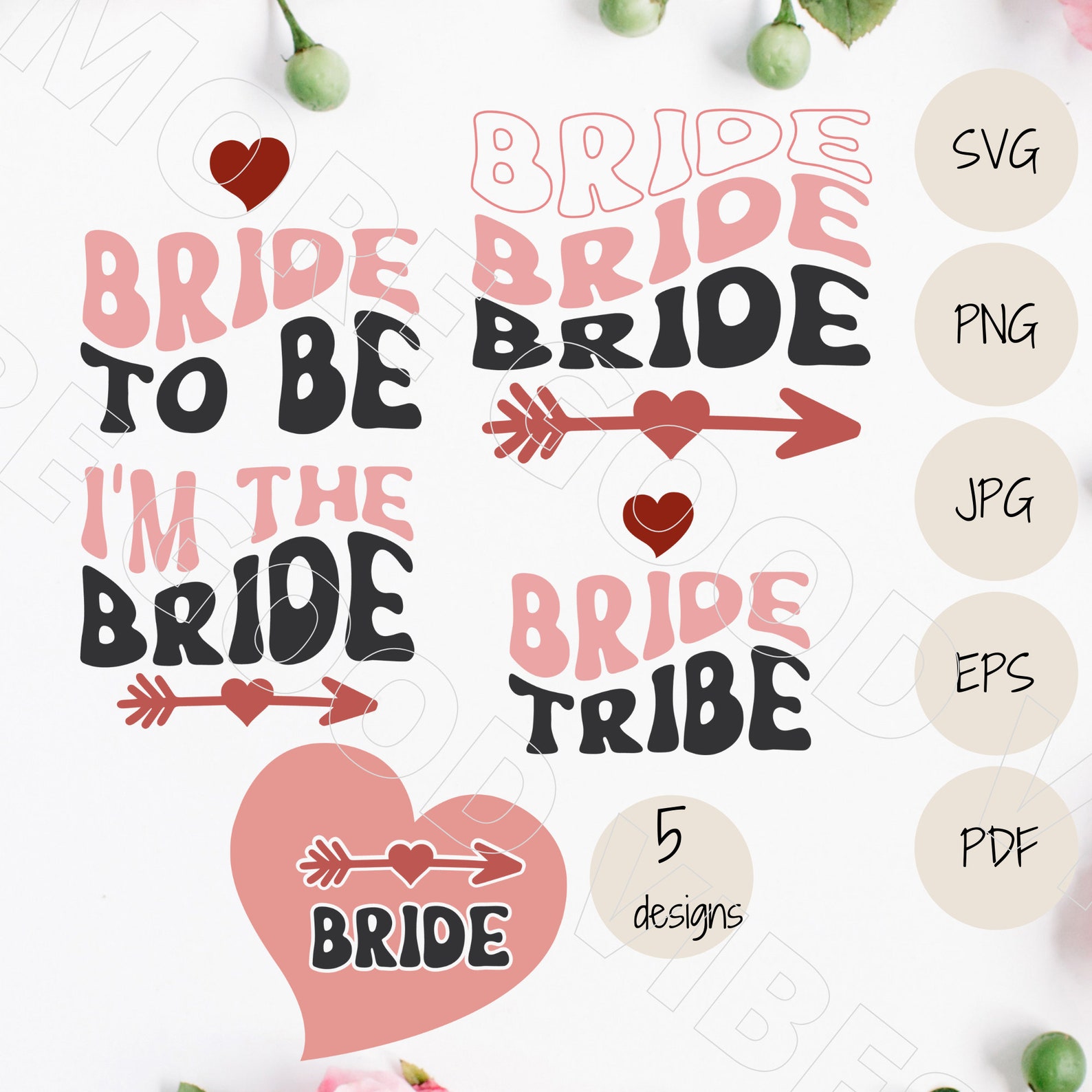 Bride Svg Bride Tribe Svg Marriage Svg Png Bundle for | Etsy