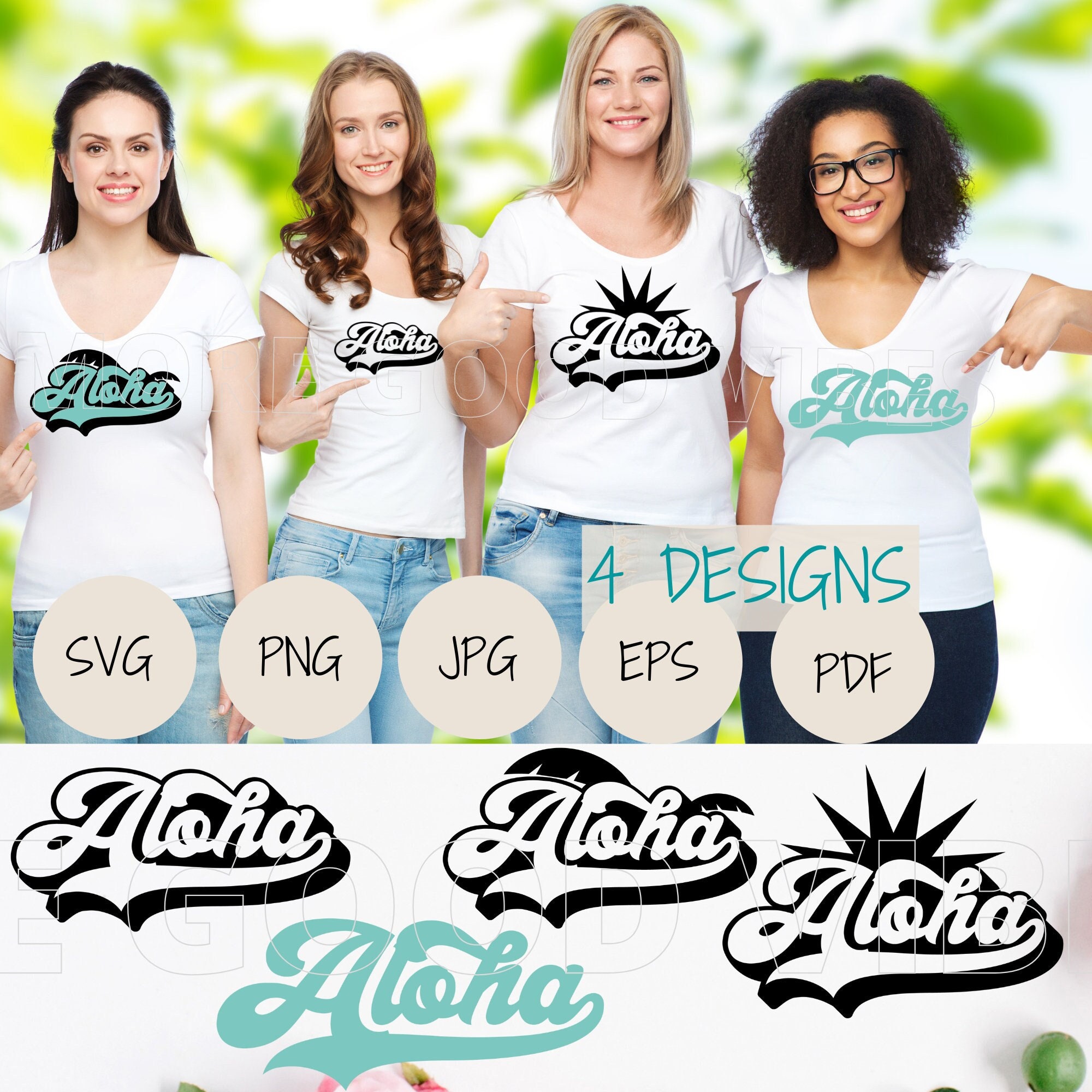 Aloha Svg Png Aloha Summer Svg Png Cutting File Hawaii - Etsy