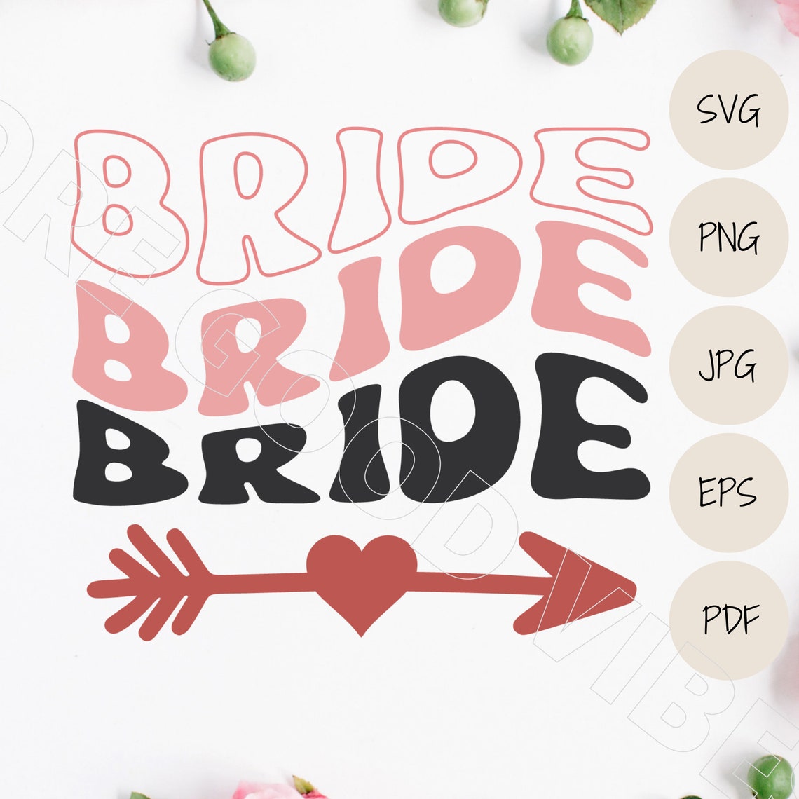 Bride Svg Bride Tribe Svg Marriage Svg Png Bundle for | Etsy