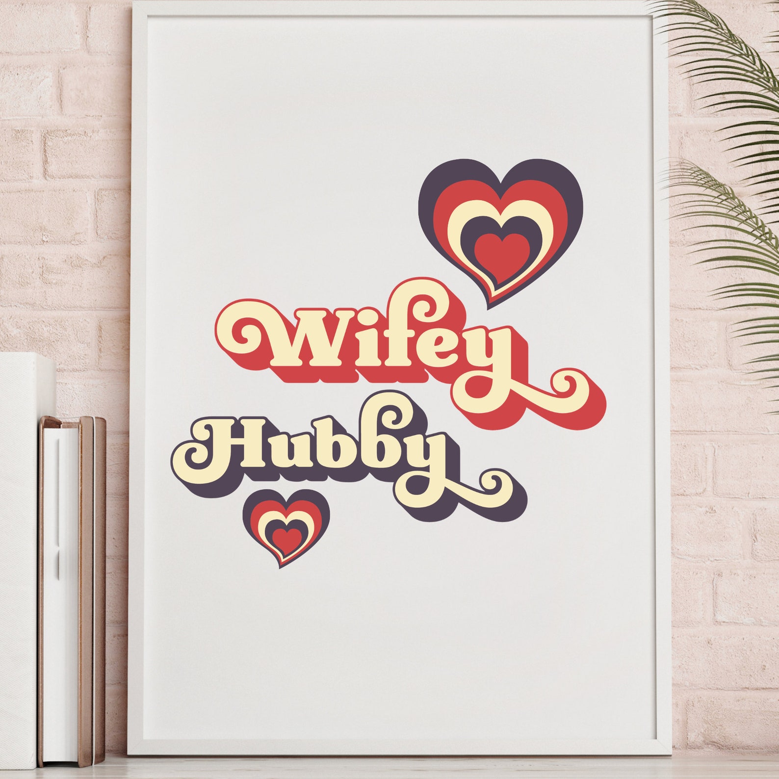 Retro Wifey Svg Png Retro Hubby Svg Png Retro Heart Svg Png - Etsy Canada