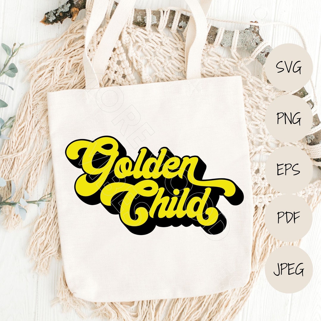 Golden Child Svg Png File for Download - Etsy