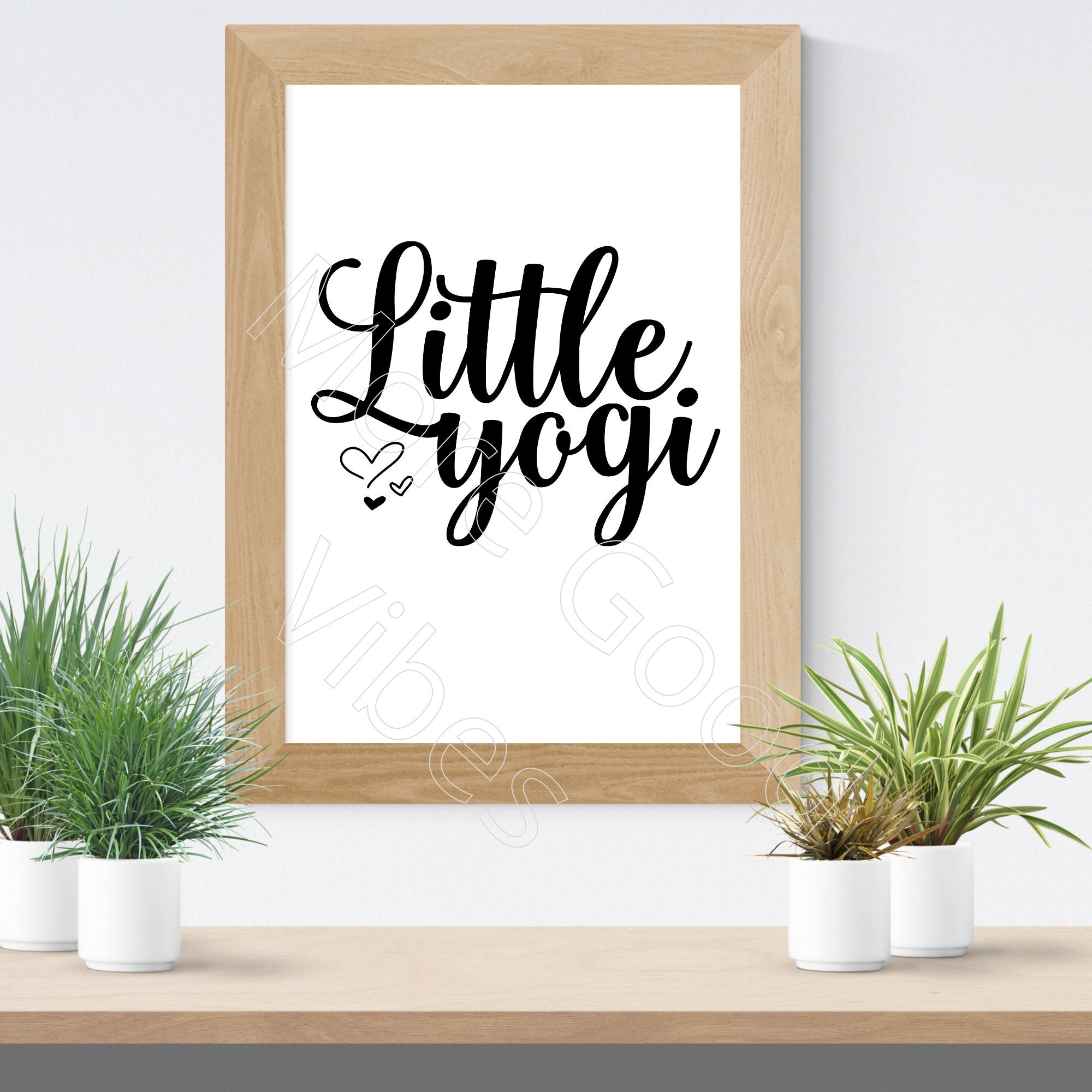 Little Yogi Svg Png Instant Download File for Toddler Yoga | Etsy
