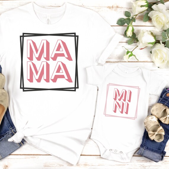 Mama Square Svg Png and Mini Square Png Svg Ma Ma Svg Mom | Etsy