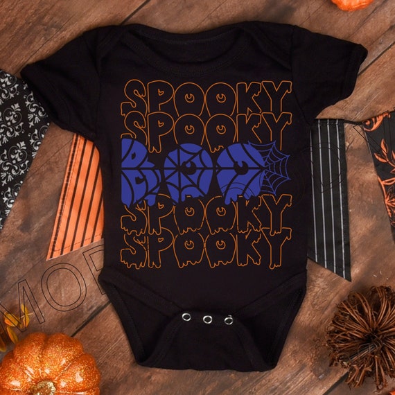 Spooky Boo Svg Png Funny Halloween Svg Png Boo Svg Stacked - Etsy