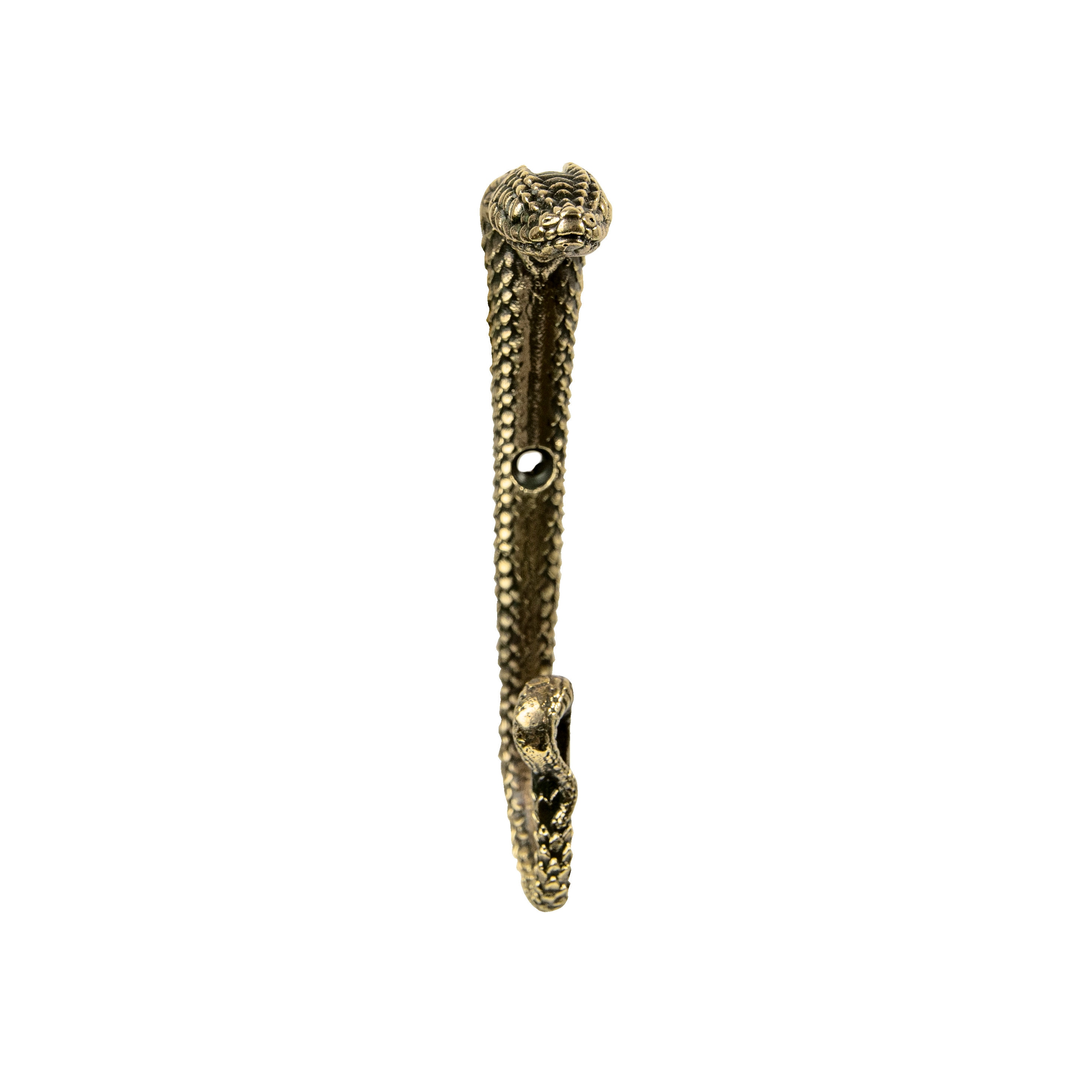 Handmade Brass Snake Wall Hook: Unique Coat & Towel Hanger - Etsy