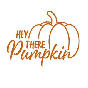 SVG Hey There Pumpkin - Etsy