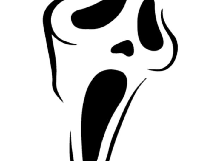 Scream Face SVG - Etsy