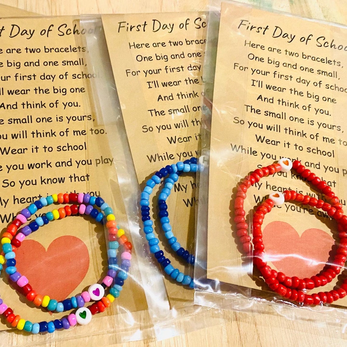 Back to School Bracelets - Etsy
