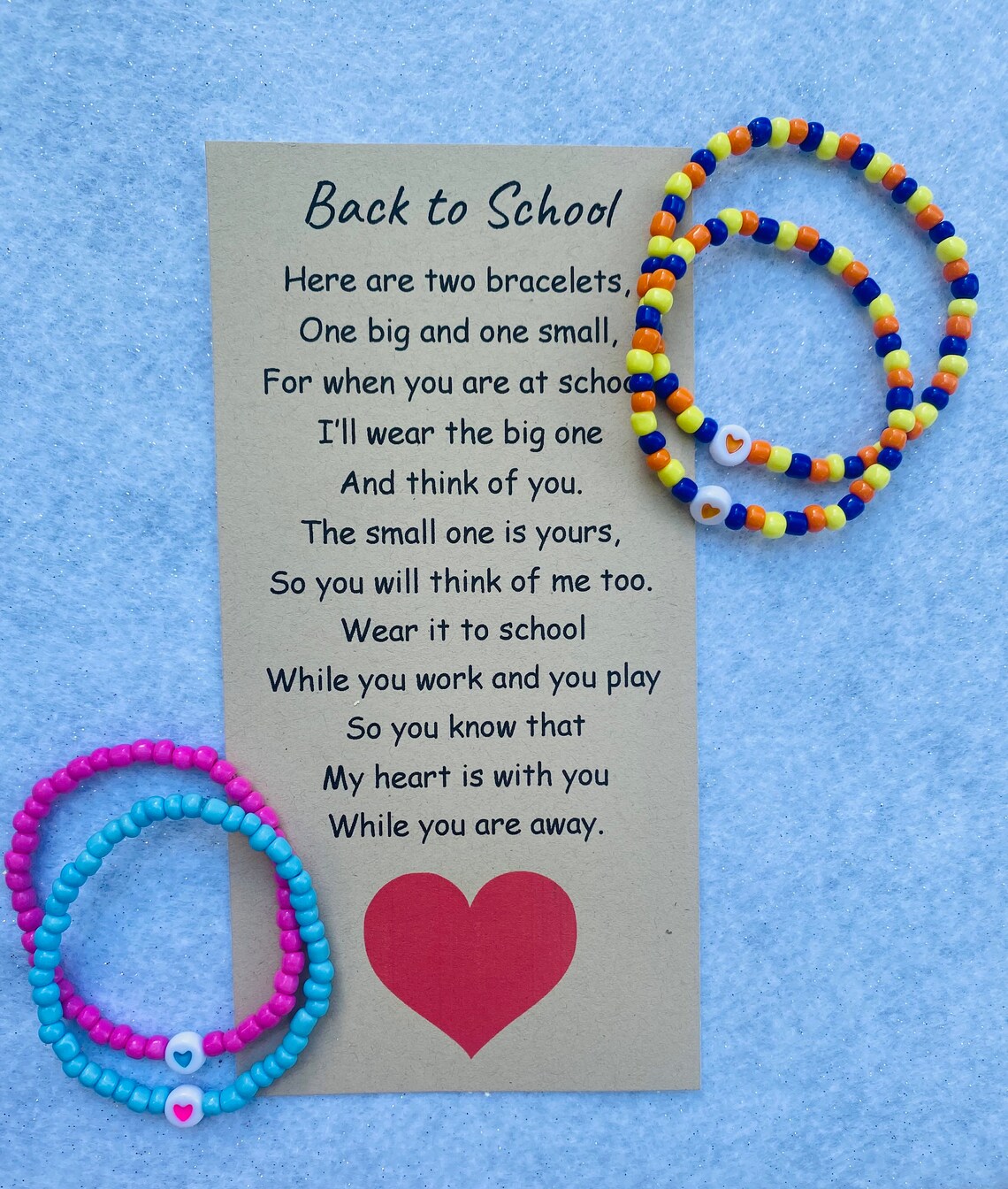 Back to School Bracelets - Etsy