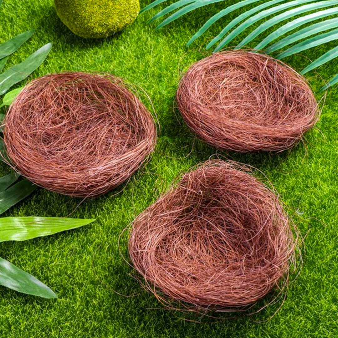 Handmade Creative Simulated Bird's Nest 08pcs Decorated Practical ...