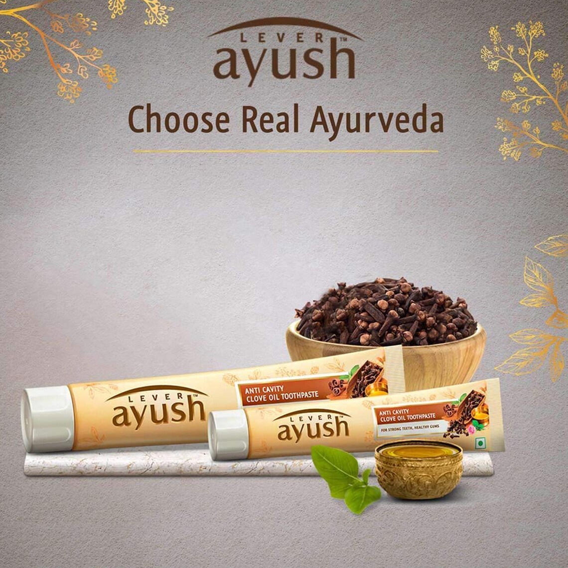 Lever AYUSH Anti Cavity Clove Oil Toothpaste | Etsy